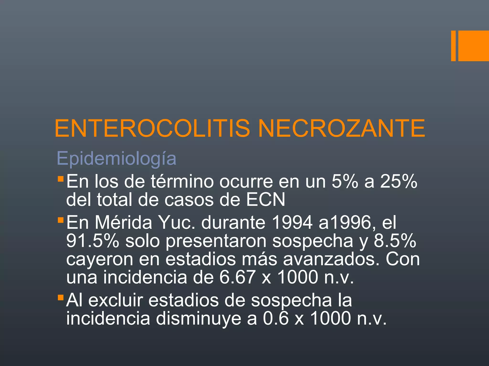 Enterocolitis necrozante | PPT | Digestive Disorders | Diseases and ...