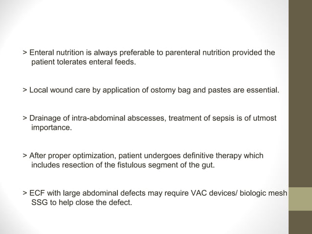 Enterocutaneous fistulas | PPT