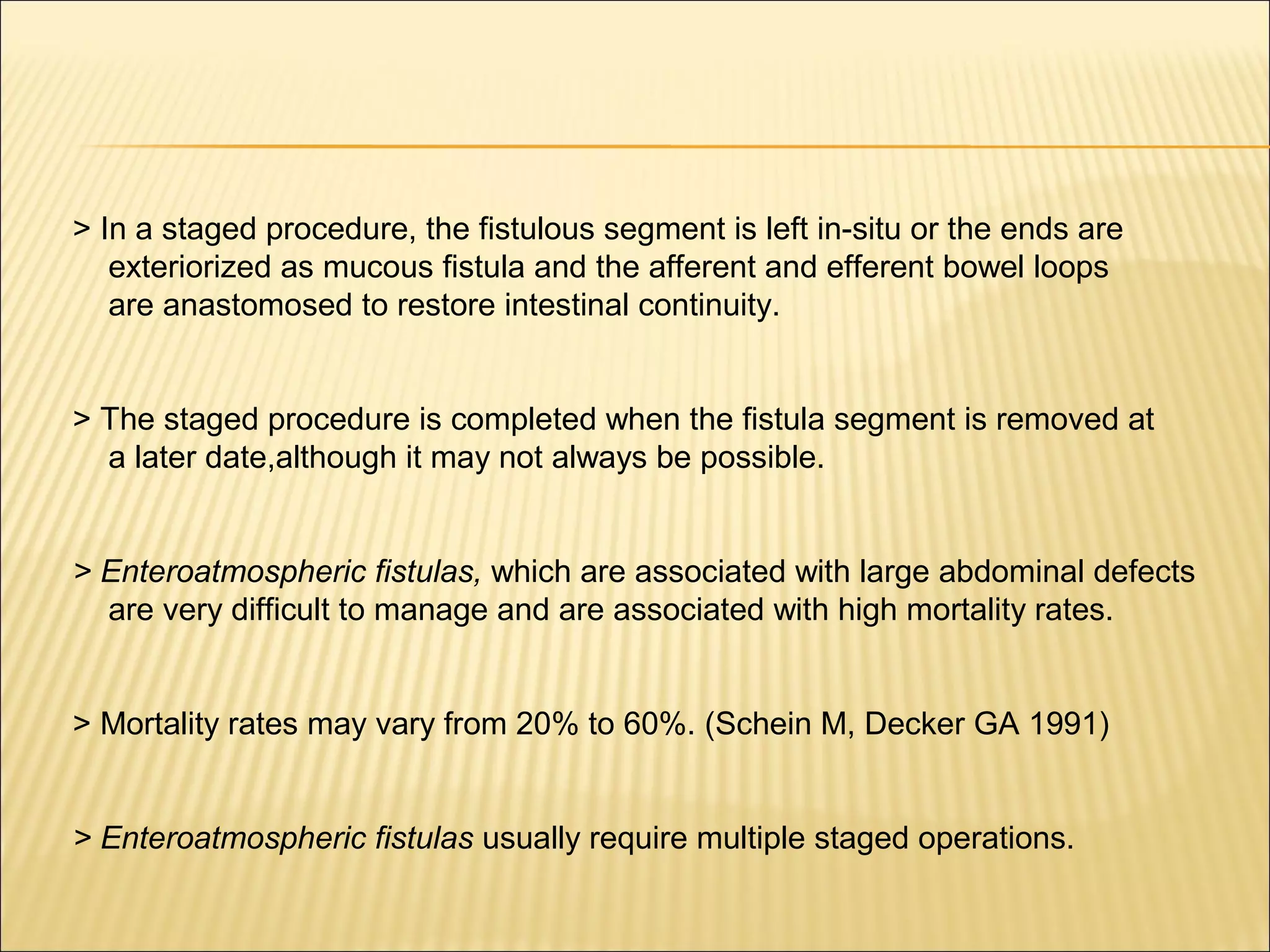 Enterocutaneous fistulas ppt | PPT