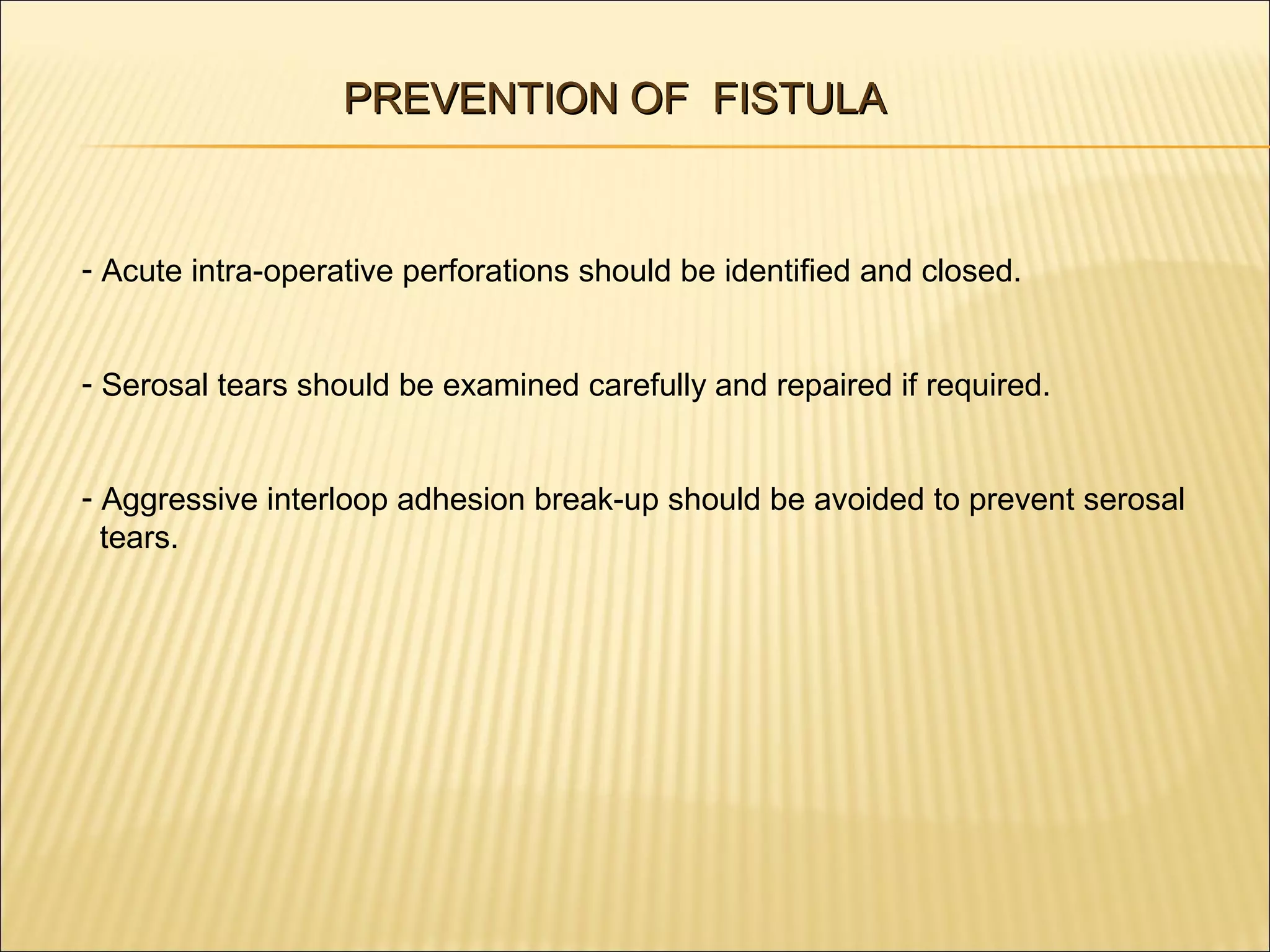 Enterocutaneous fistulas ppt | PPT