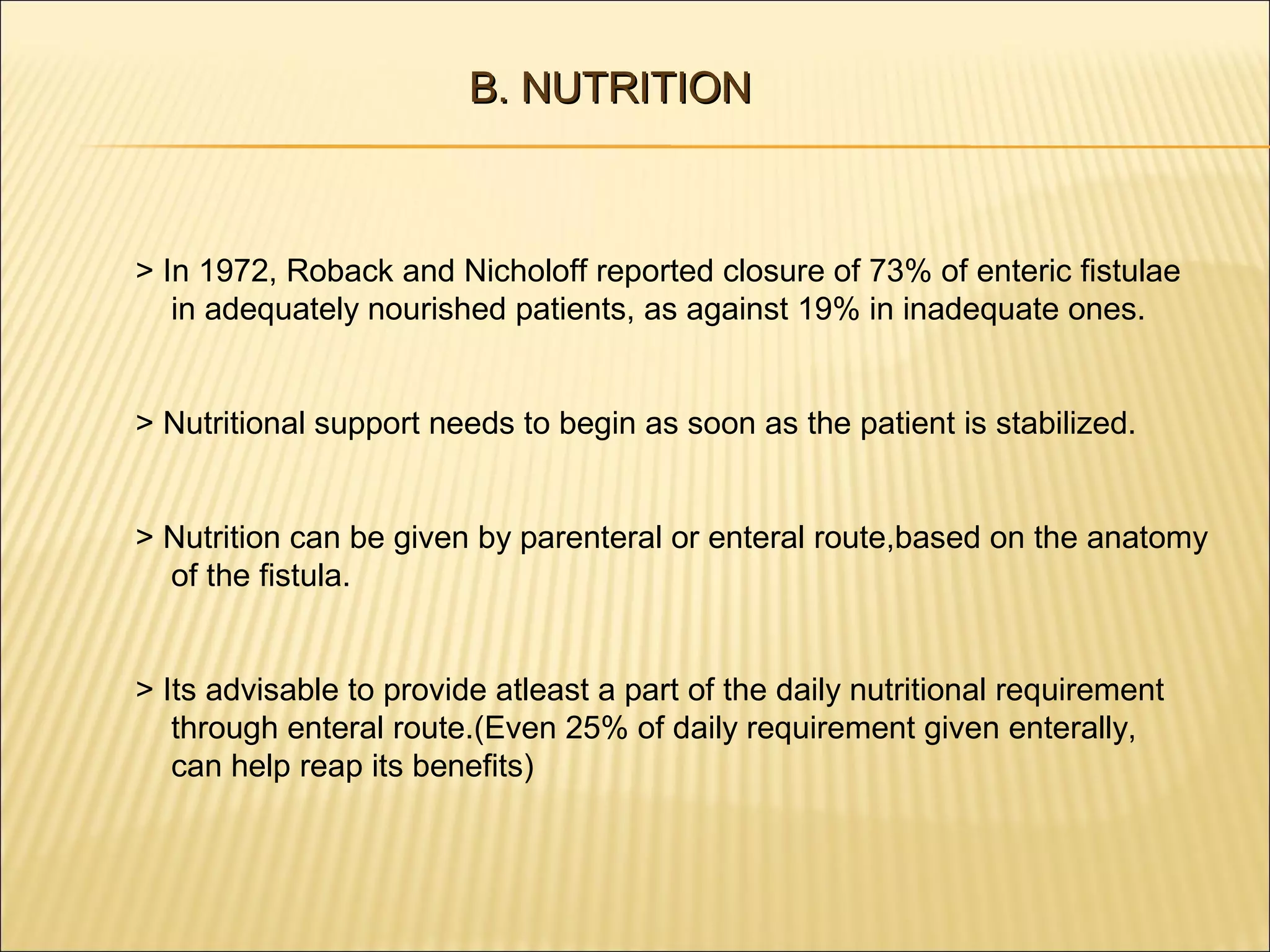 Enterocutaneous fistulas ppt | PPT
