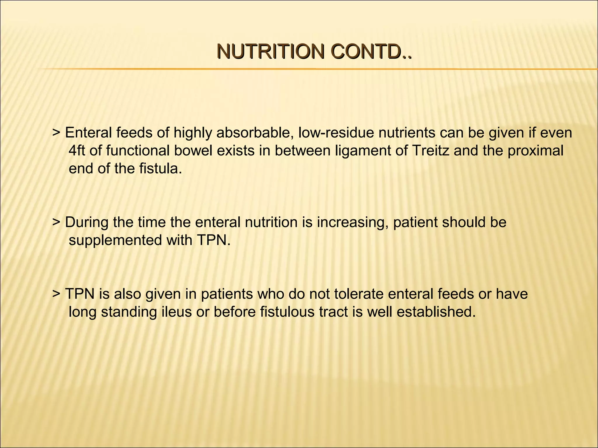 Enterocutaneous fistulas ppt | PPT