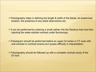 Enterocutaneous fistulas ppt | PPT