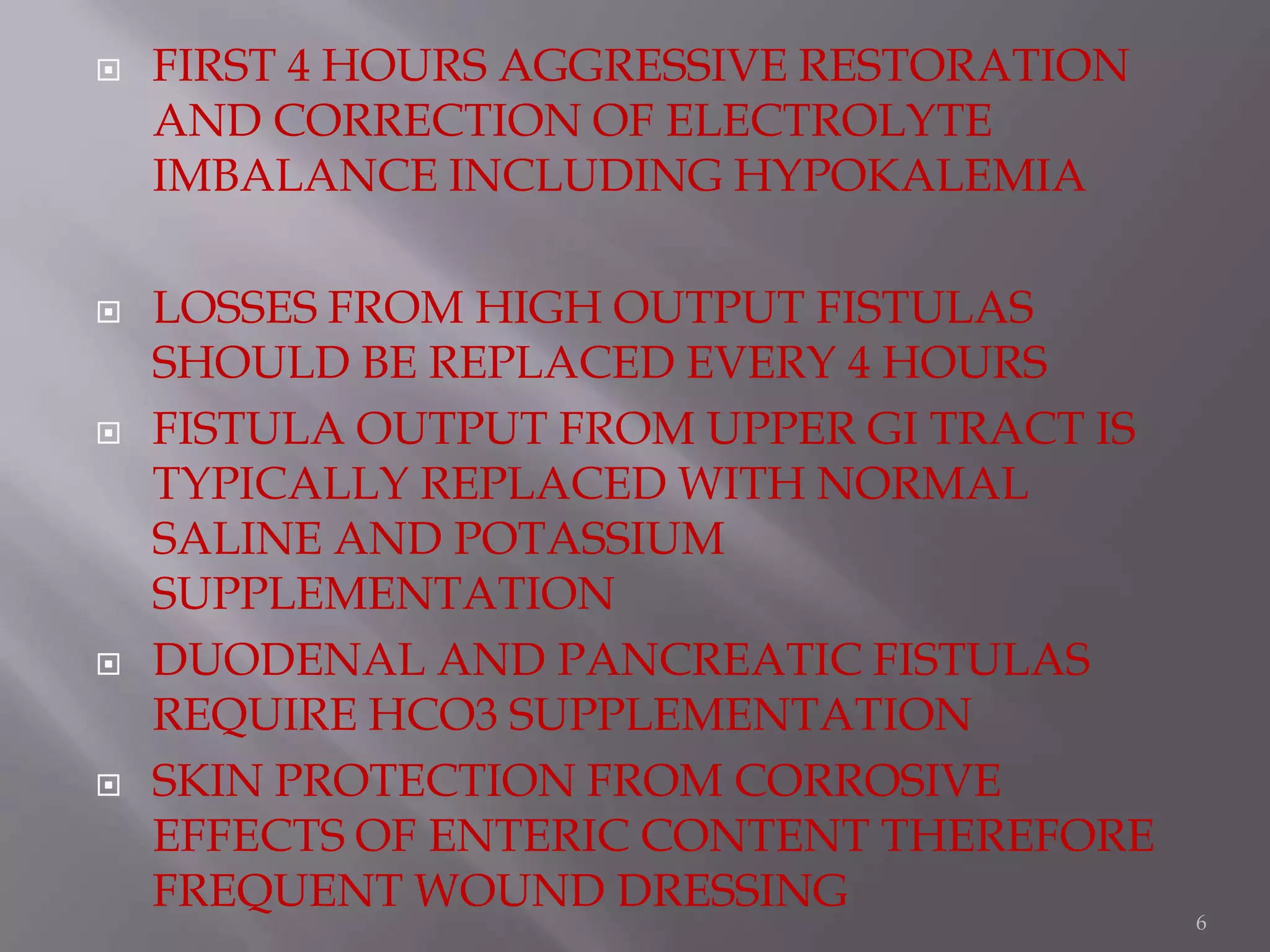 Enterocutaneous fistula | PPT