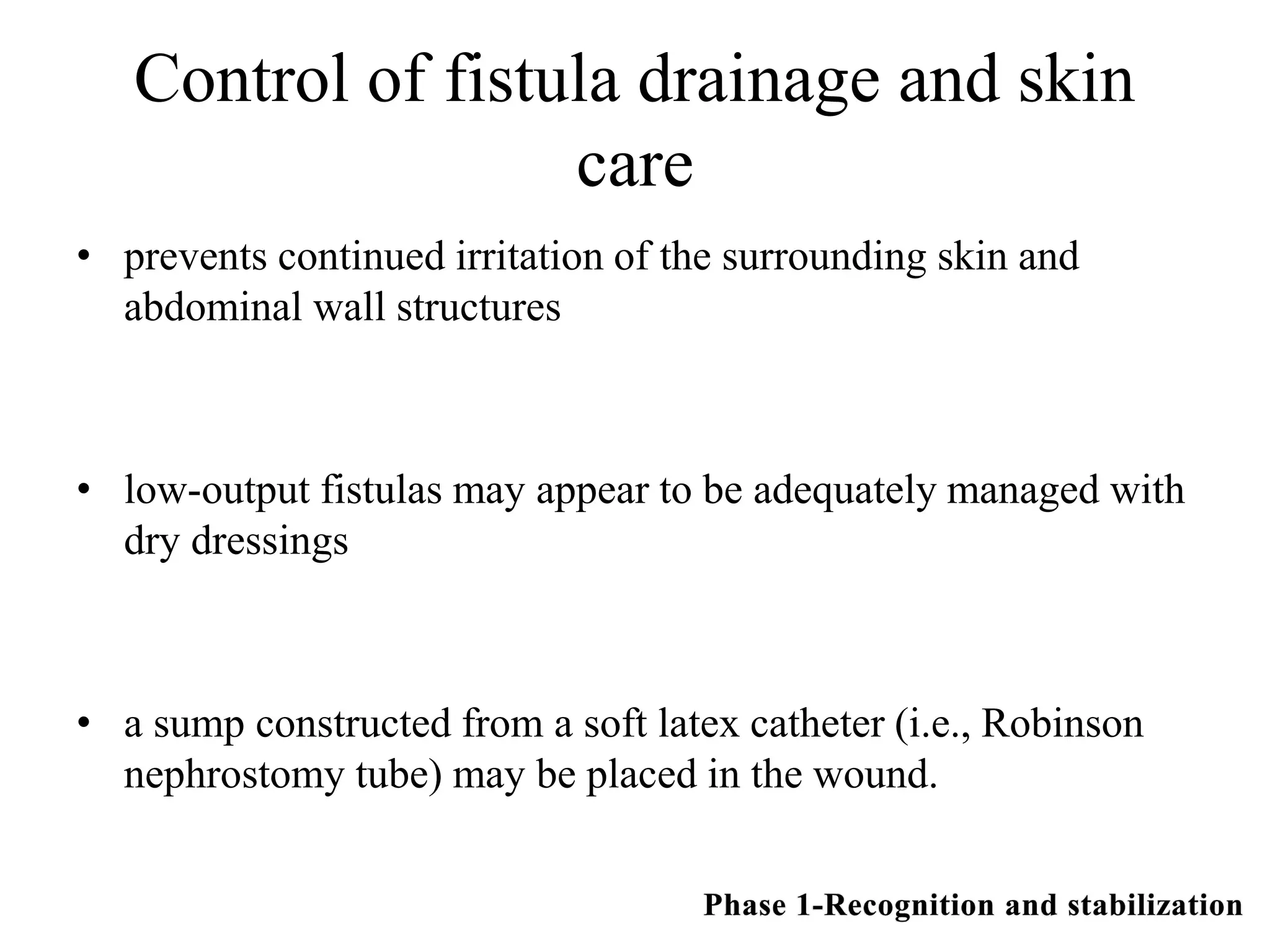 Enterocutaneous fistula | PPTX