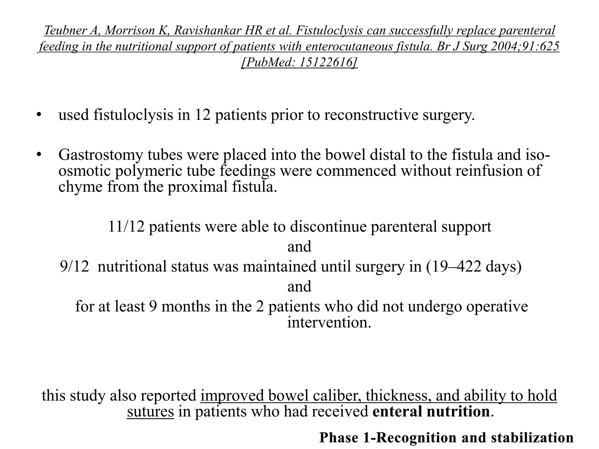 Enterocutaneous fistula | PPTX