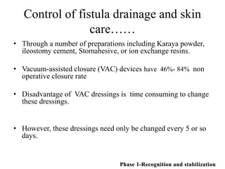 Enterocutaneous fistula | PPTX