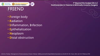 Enterocutaneous Fistula sesuai guideline dan journal | PPTX