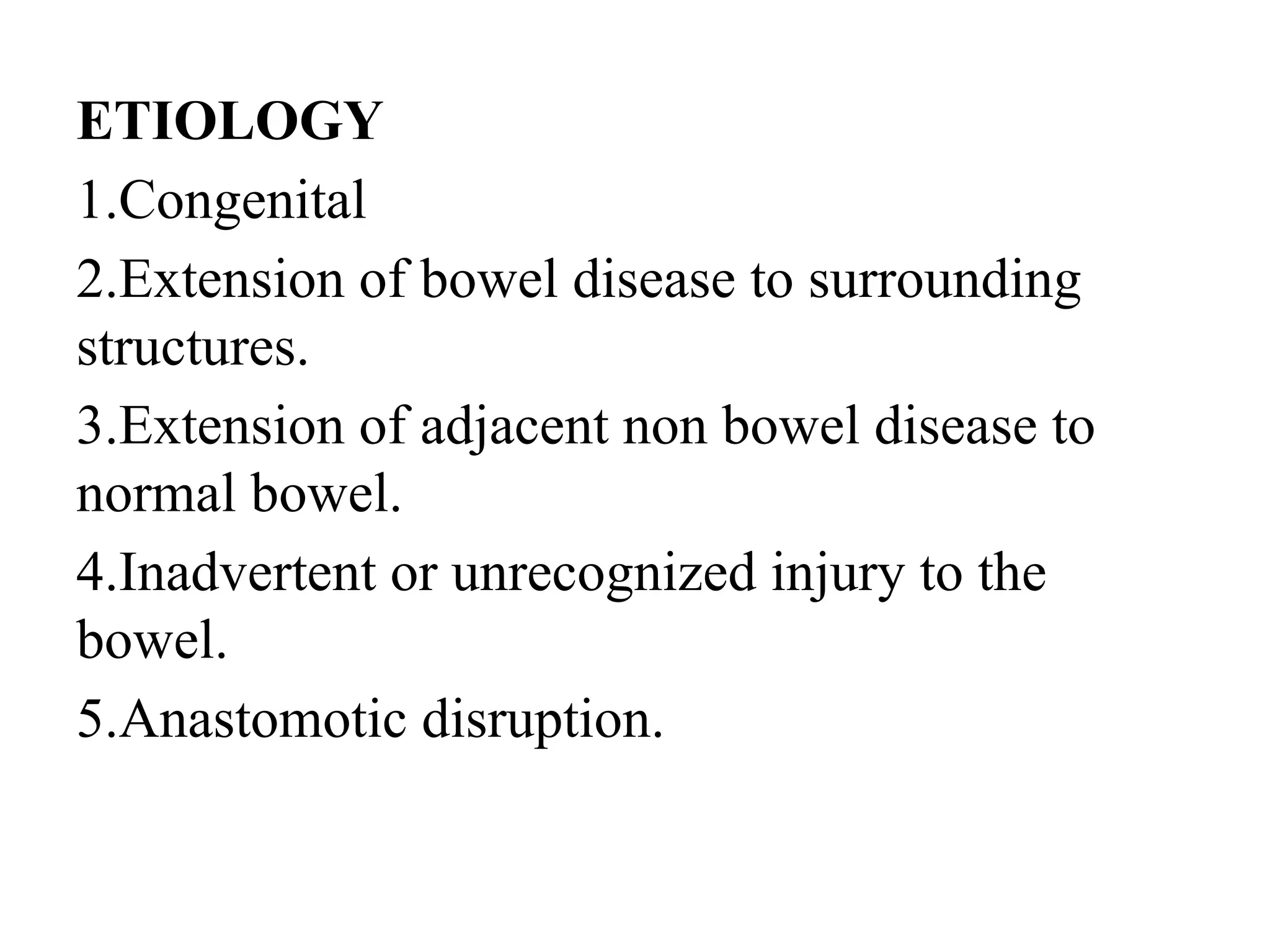 ENTEROCUTANEOUS FISTULA diagnosis and management | PPTX
