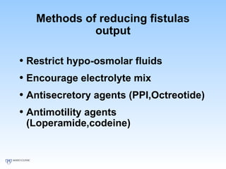Radiological imaging of Entero cutaneous fistulas.ppt
