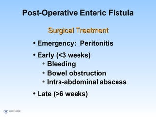 Radiological imaging of Entero cutaneous fistulas.ppt