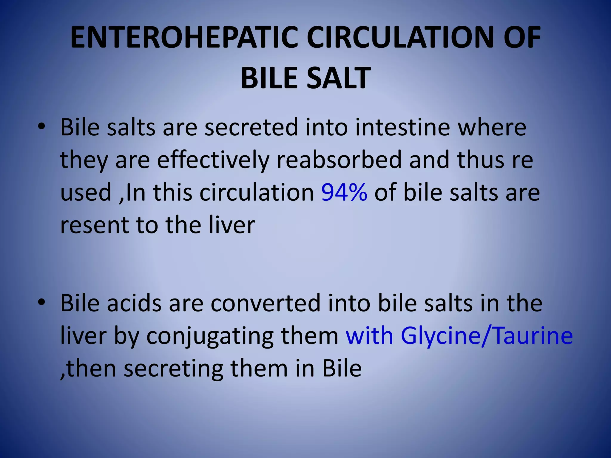 Enterohepatic circulation and Hepatic Portal circulation | PPTX