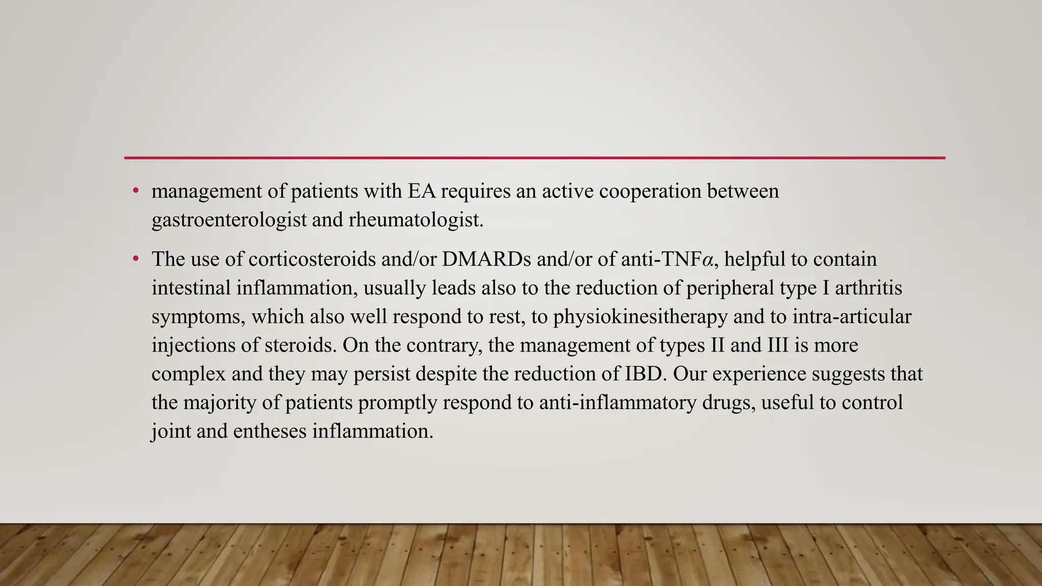 enteropathic arthritis causes diagnosis and treatment | PPTX