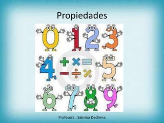 Multiplicación y división en Enteros (Propiedades de cada una de las ...