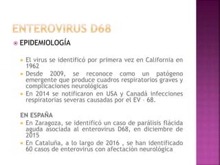 Enterovirus d68 | PPTX
