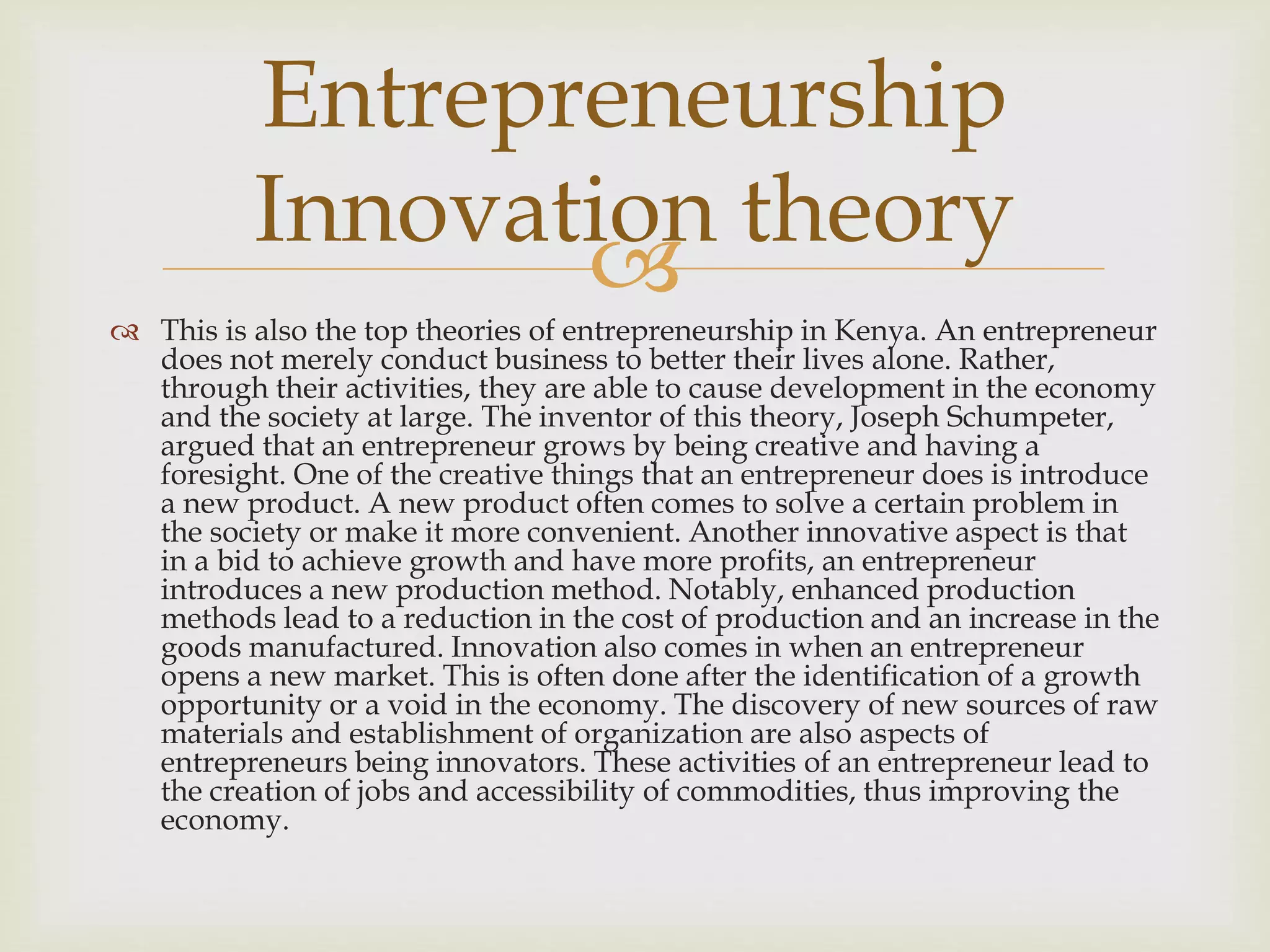 Fundamentals of Entrepreneurship | PPTX