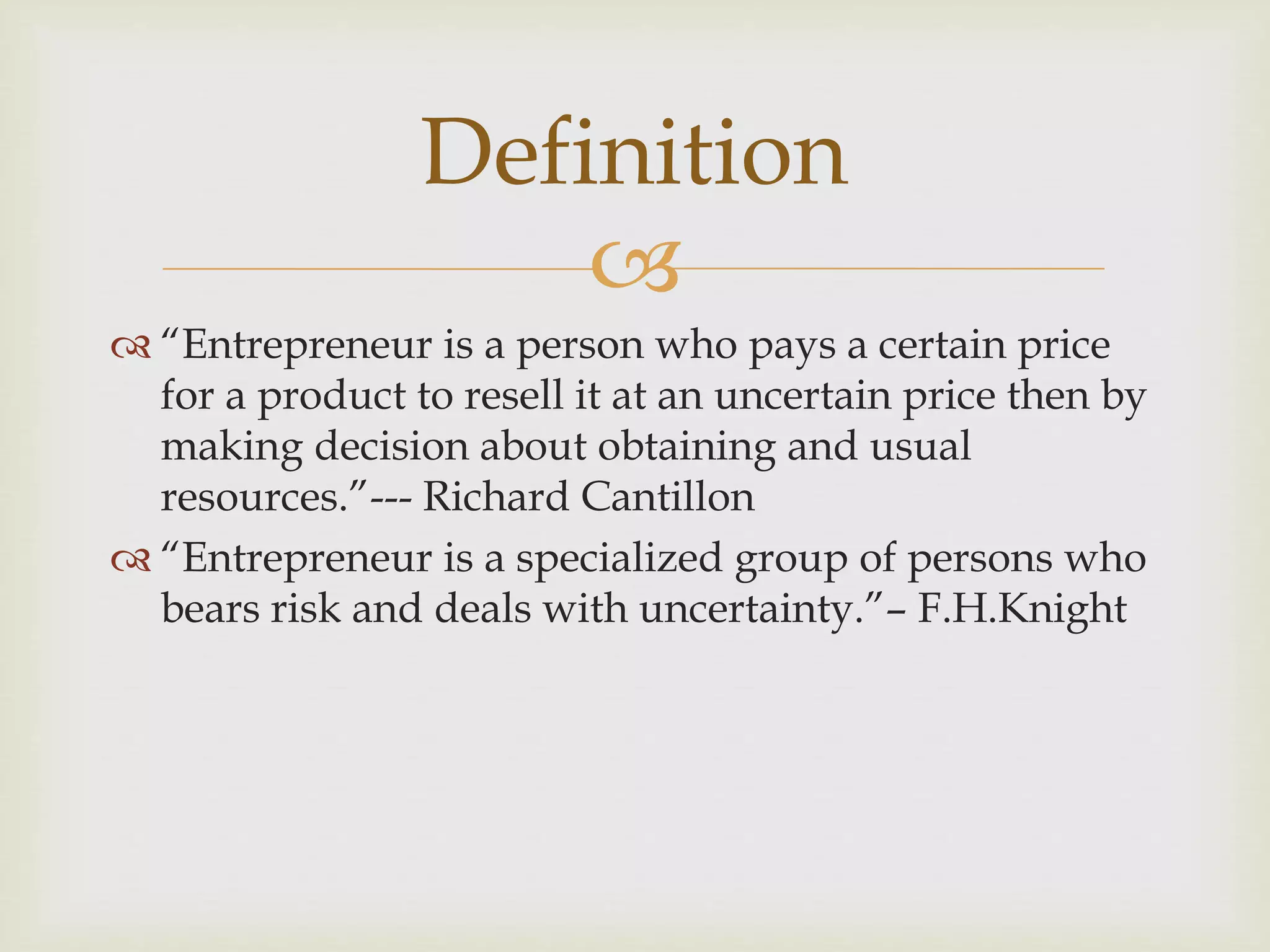 Fundamentals of Entrepreneurship | PPTX