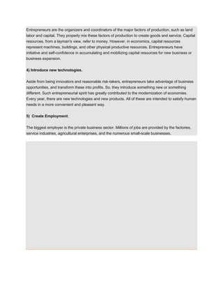 Enterpreneuership | PDF