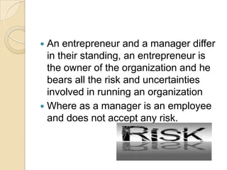 Enterpreneur & manager | PPTX