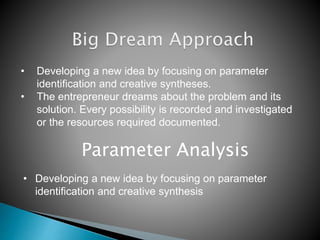 Method of generating ideas | PPTX