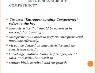 Enterprenurial skill development | PPT