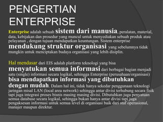 Enterprise | PPT
