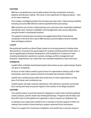 Magic Quadrant for Enterprise Agile Planning Tools Published: 27 April ...