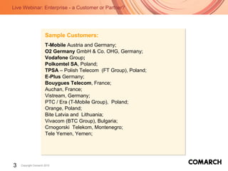 Enterprise - A Customer Or A Partner | PPT