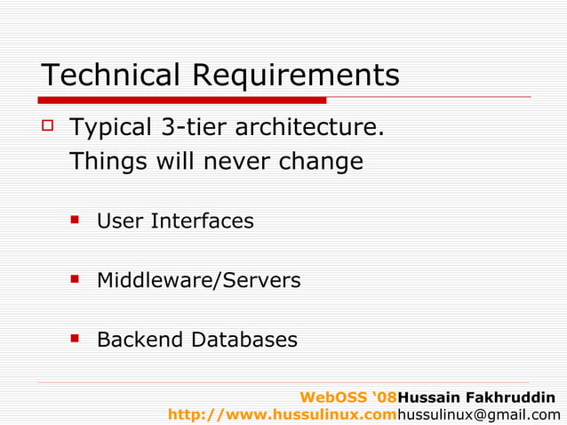 Enterprise Application Framework | PPT