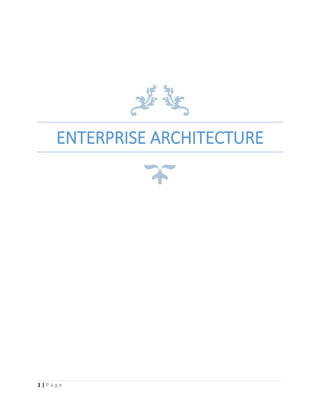 Enterprise architecture | PDF