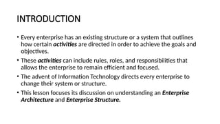 ENTERPRISE-ARCHITECTURE-AND-ENTERPRISE-STRUCTURE.pptx
