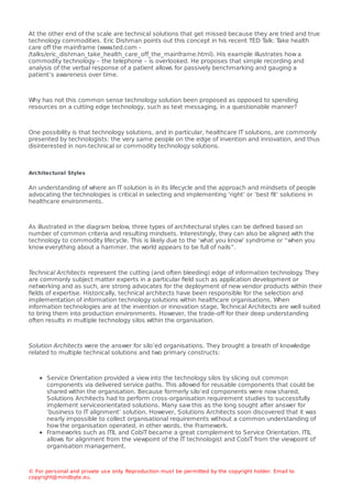 Enterprise architecture-for-healthcare | PDF