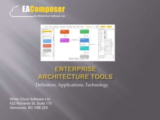 Enterprise Architecture Tools By Eacomposer | PPTX
