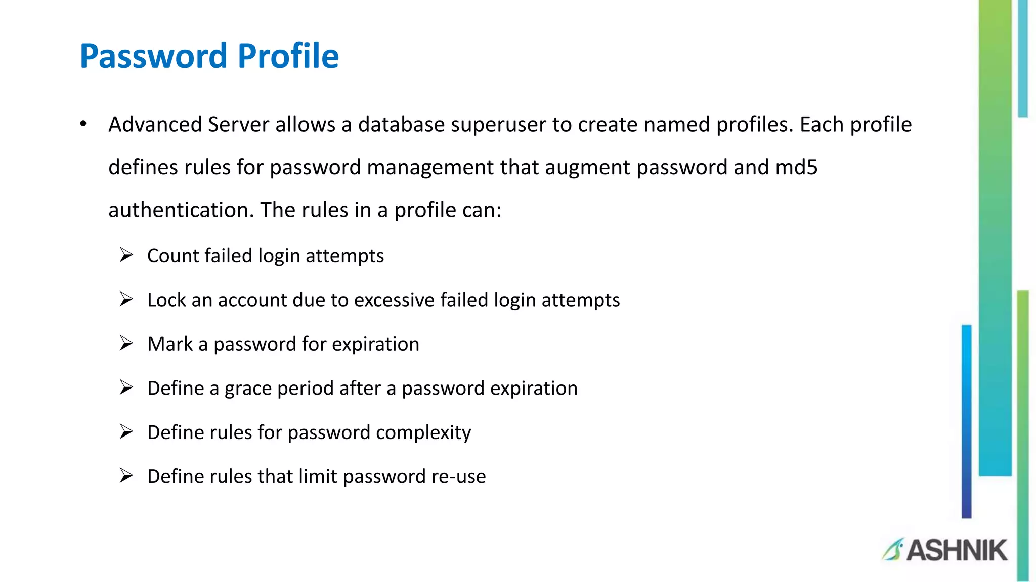 Enterprise-class security with PostgreSQL - 1 | PPT