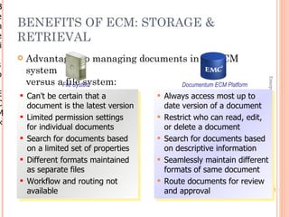 Enterprise content management | PPT