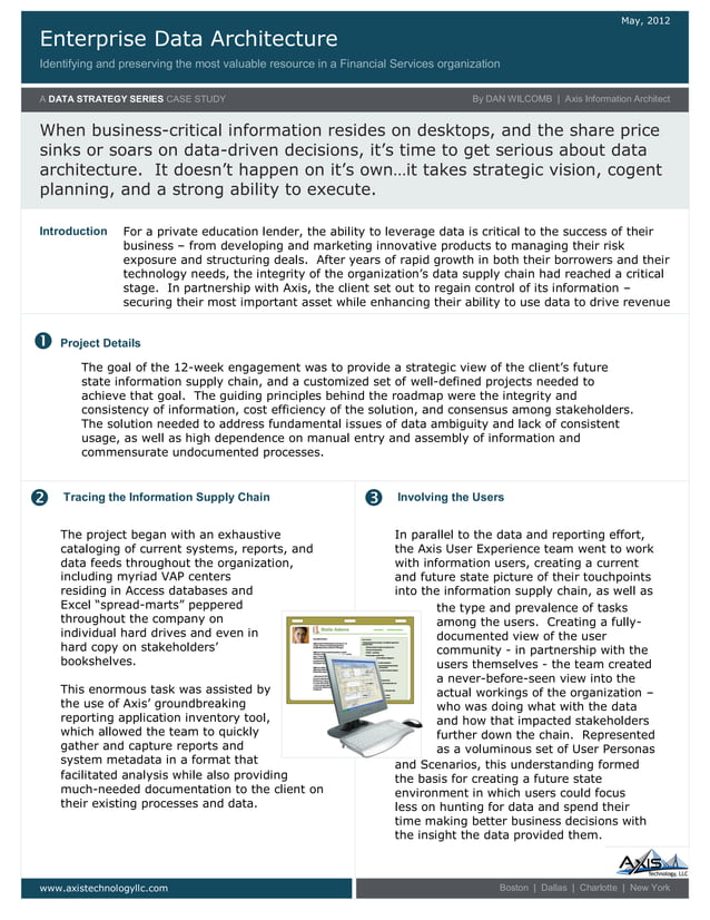 Enterprise Data Architecture | PDF