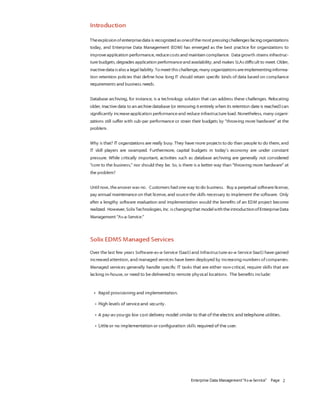 Enterprise data-management as-a-service | PPT | Databases | Computer ...