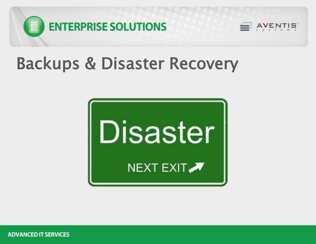 Eliminate Disaster with a Recovery & Continuity Strategy | PPT