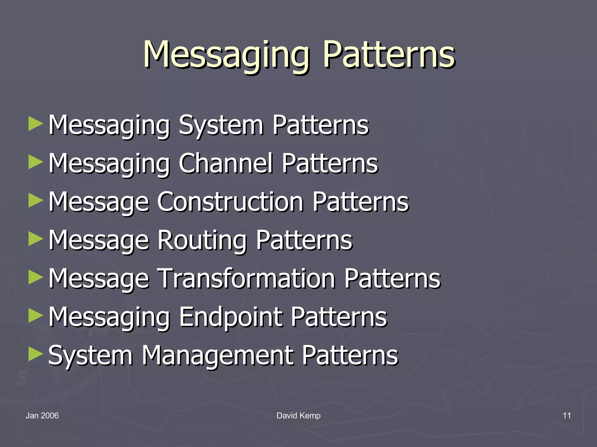 Enterprise Integration Patterns | PPT