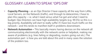 Introducing the Operations Director | PPTX