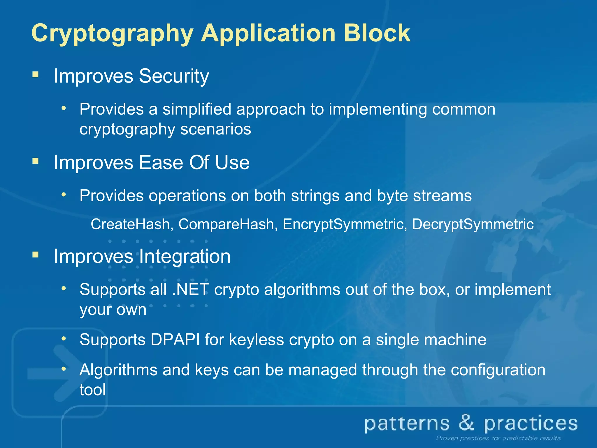 Enterprise Library 3.0 Overview | PPT