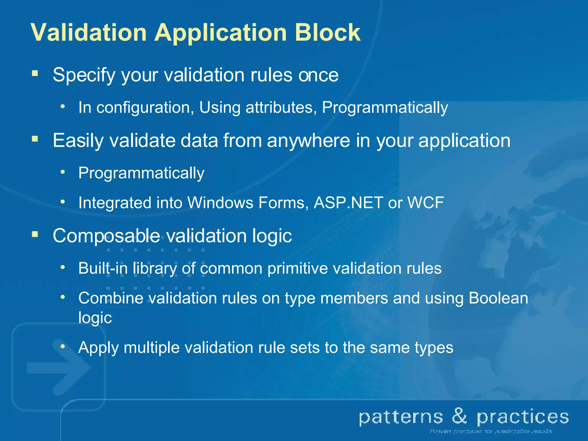 Enterprise Library 3.0 Overview | PPT | Databases | Computer Software and Applications