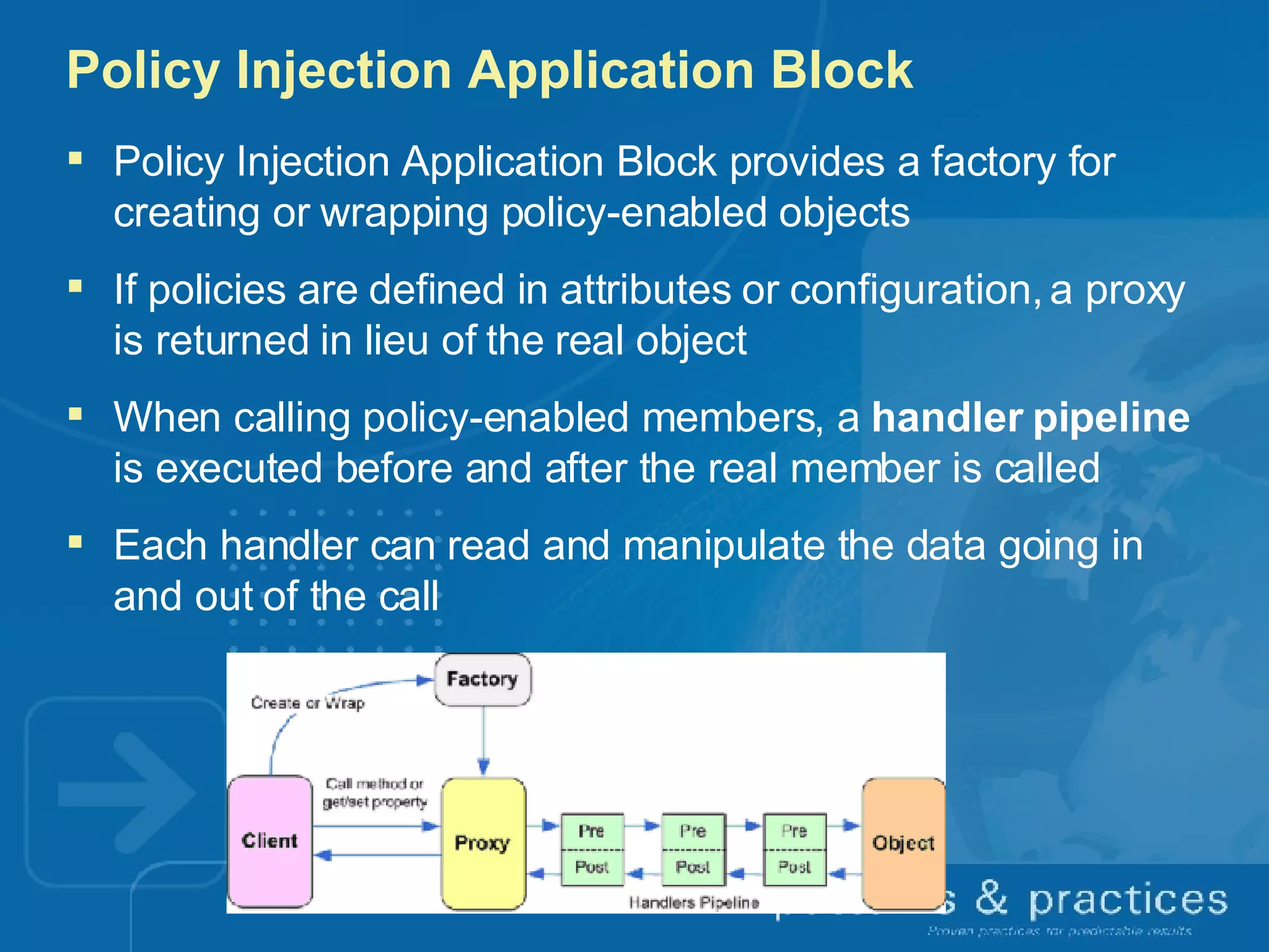 Enterprise Library 3.0 Overview | PPT | Databases | Computer Software and Applications