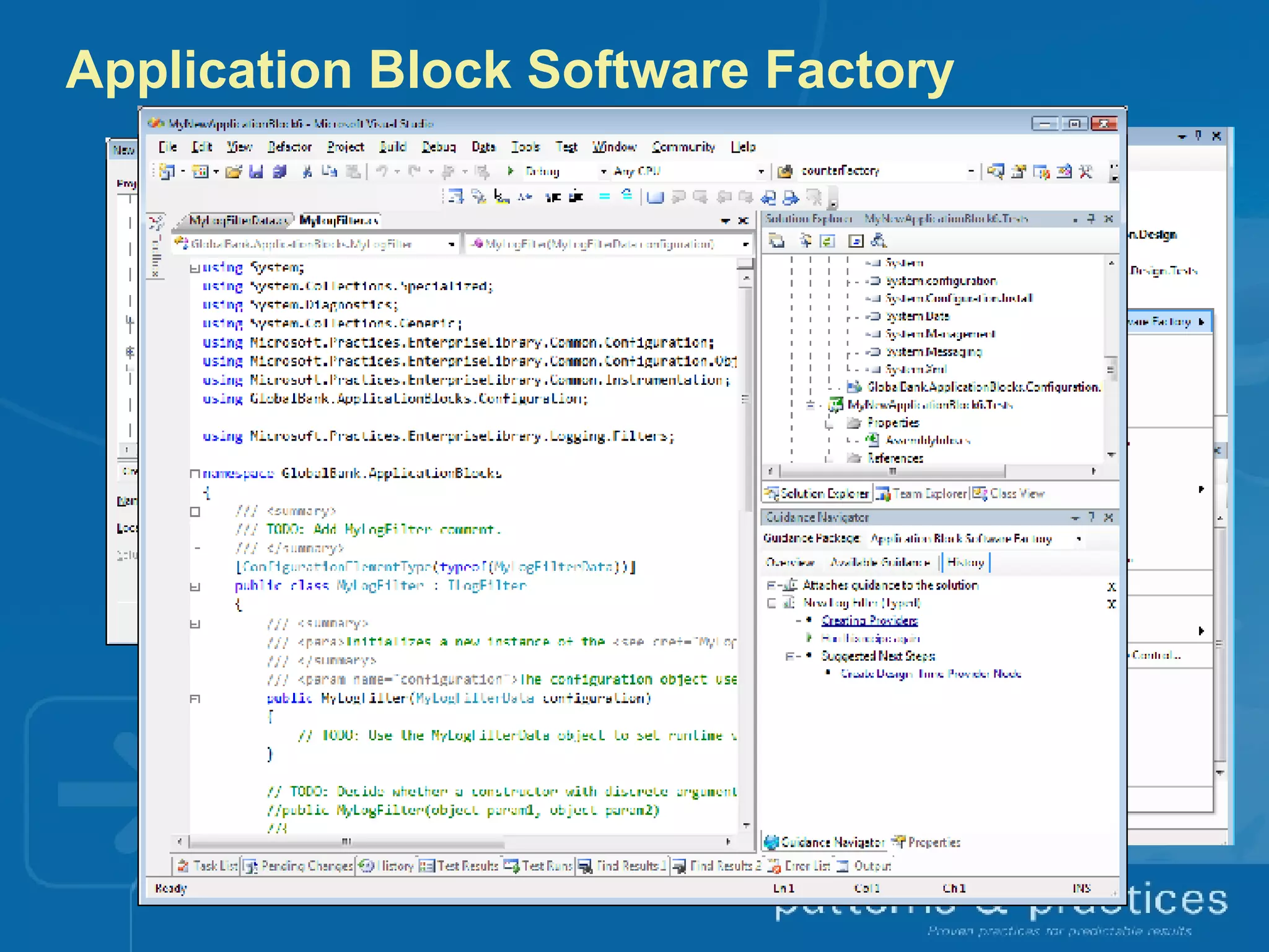 Enterprise Library 3.0 Overview | PPT | Databases | Computer Software and Applications