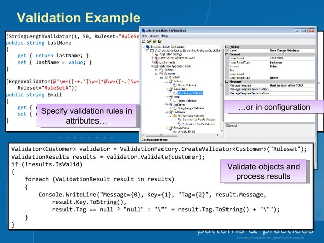 Enterprise Library 3.0 Overview | PPT