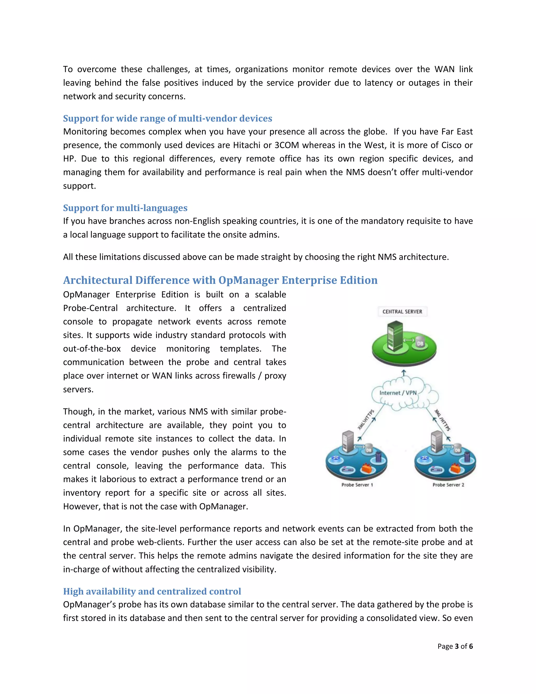 Enterprise network management | PDF