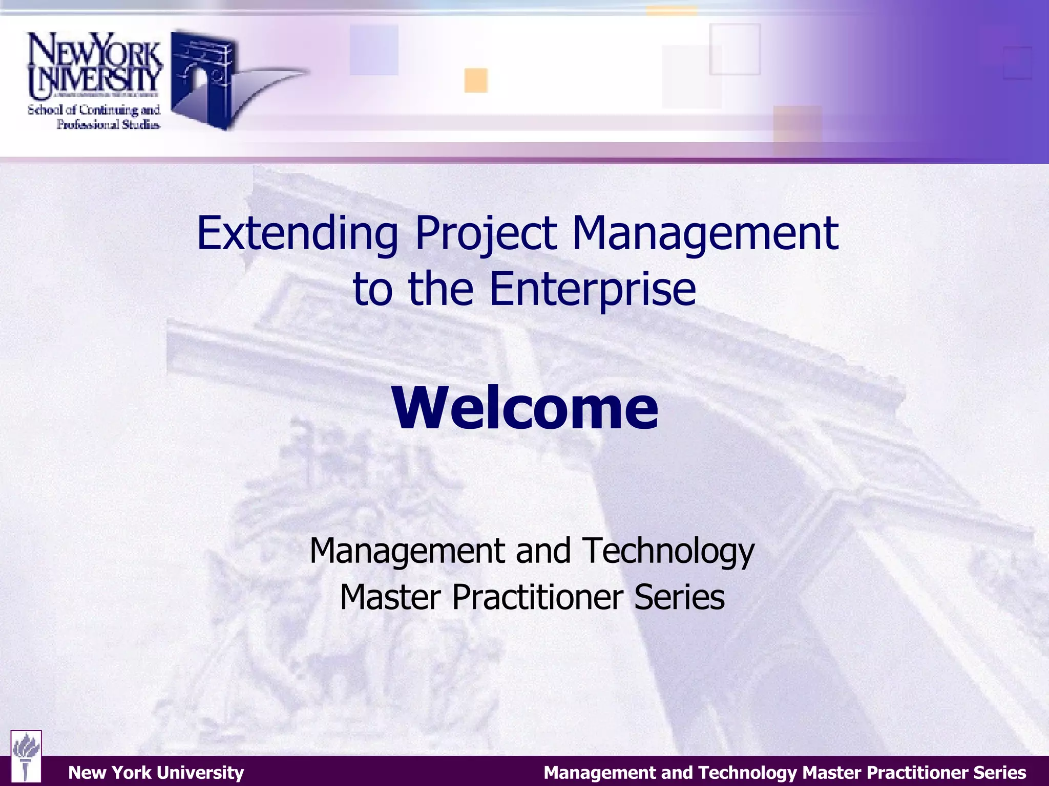 Enterprise Project Management | PPT