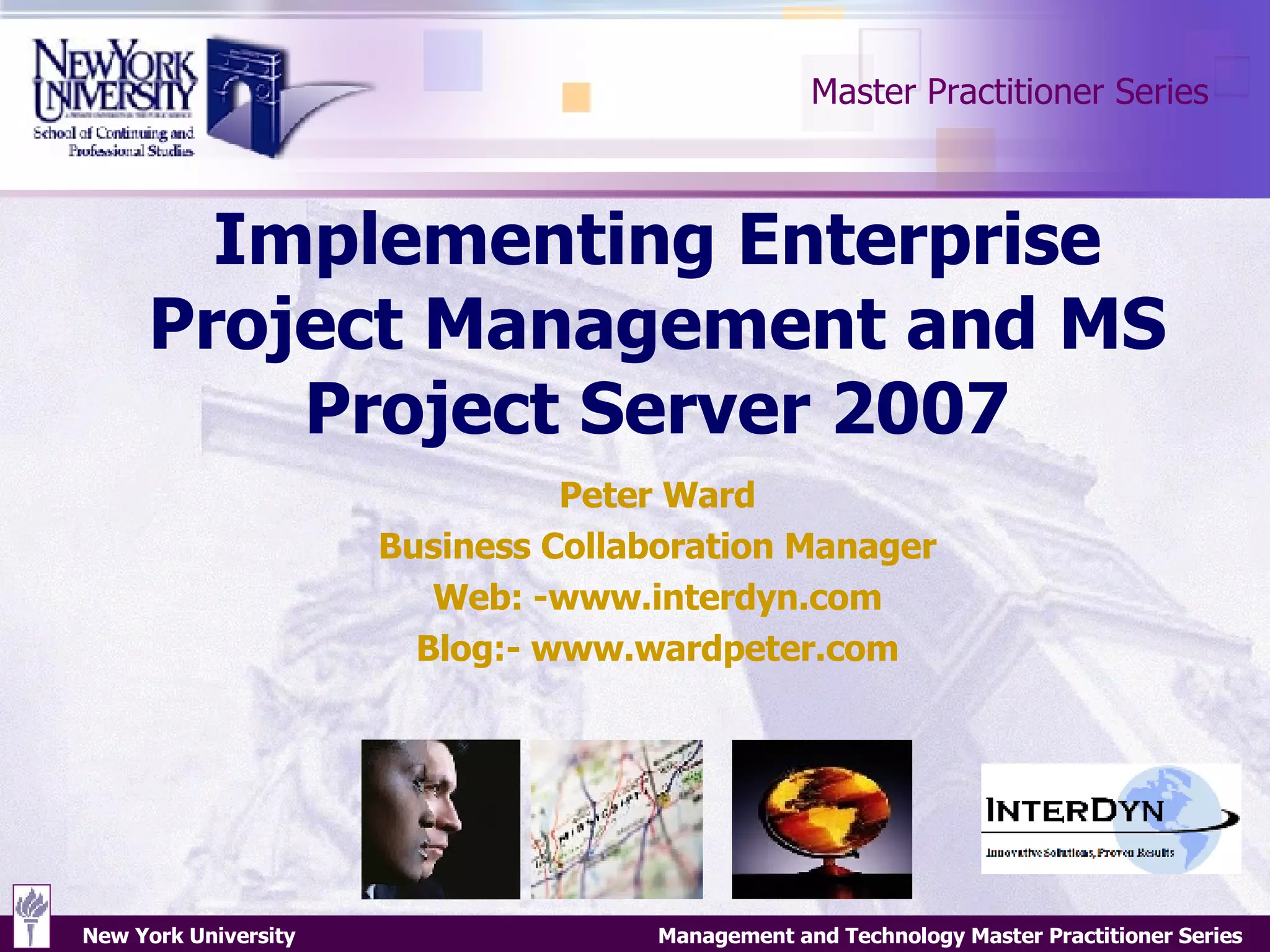 Enterprise Project Management | PPT