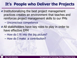 Enterprise Project Management | PPT