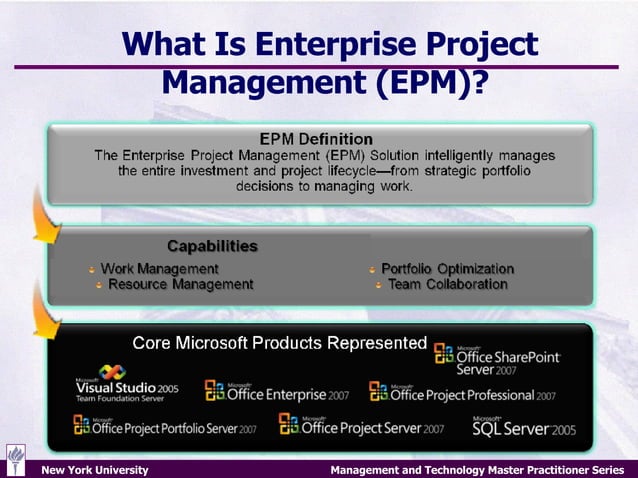 Enterprise Project Management | PPT